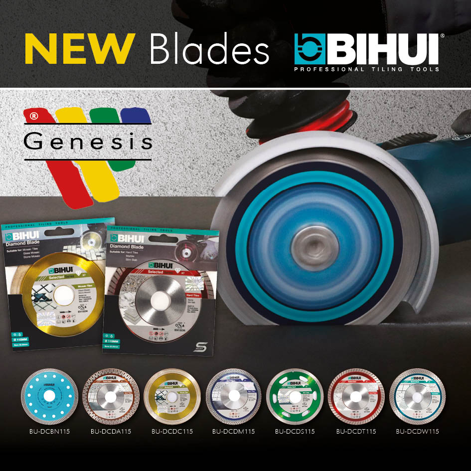 BIHUI Angle Grinder & Blades - Genesis | For the Perfect Finish
