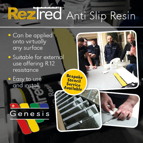 RezTred Anti Slip Resin - Genesis | The Perfect Finish