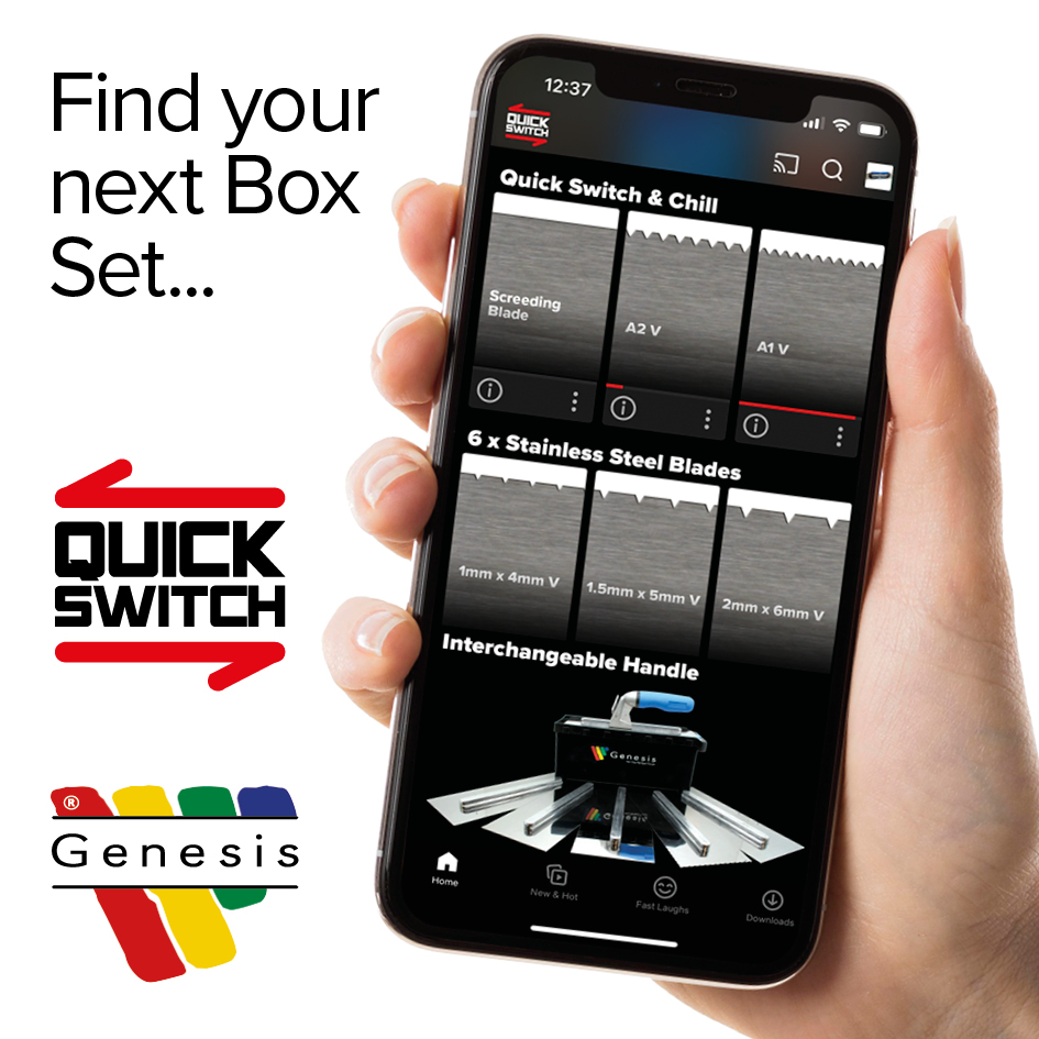 Stainless Steel Flooring Trowel Box Set - Genesis | For the Perfect Finish